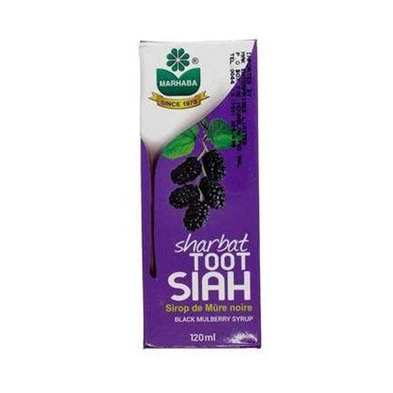 MARHABA TOOT SIAH SYRUP 120 ml – goldfayre